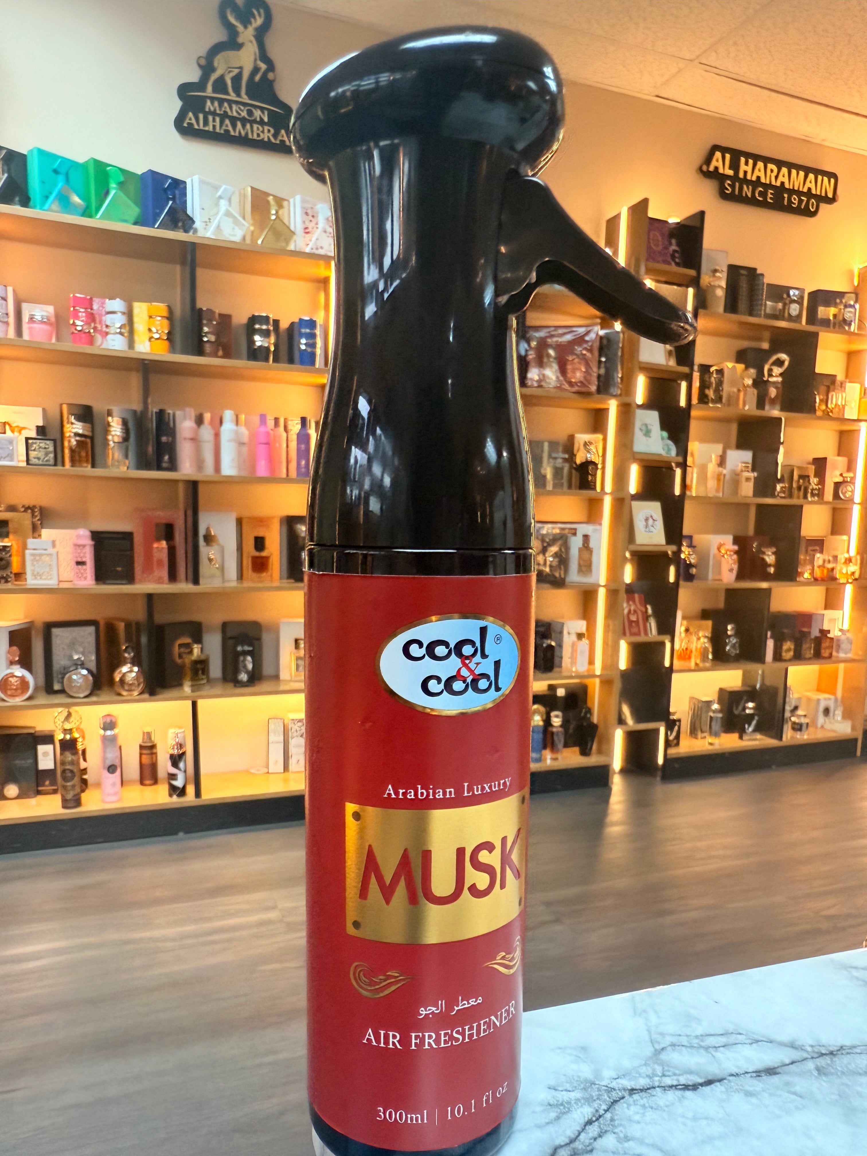 ROOM SPRAY MUSK COOL & COOL 300ml – ViviFragances