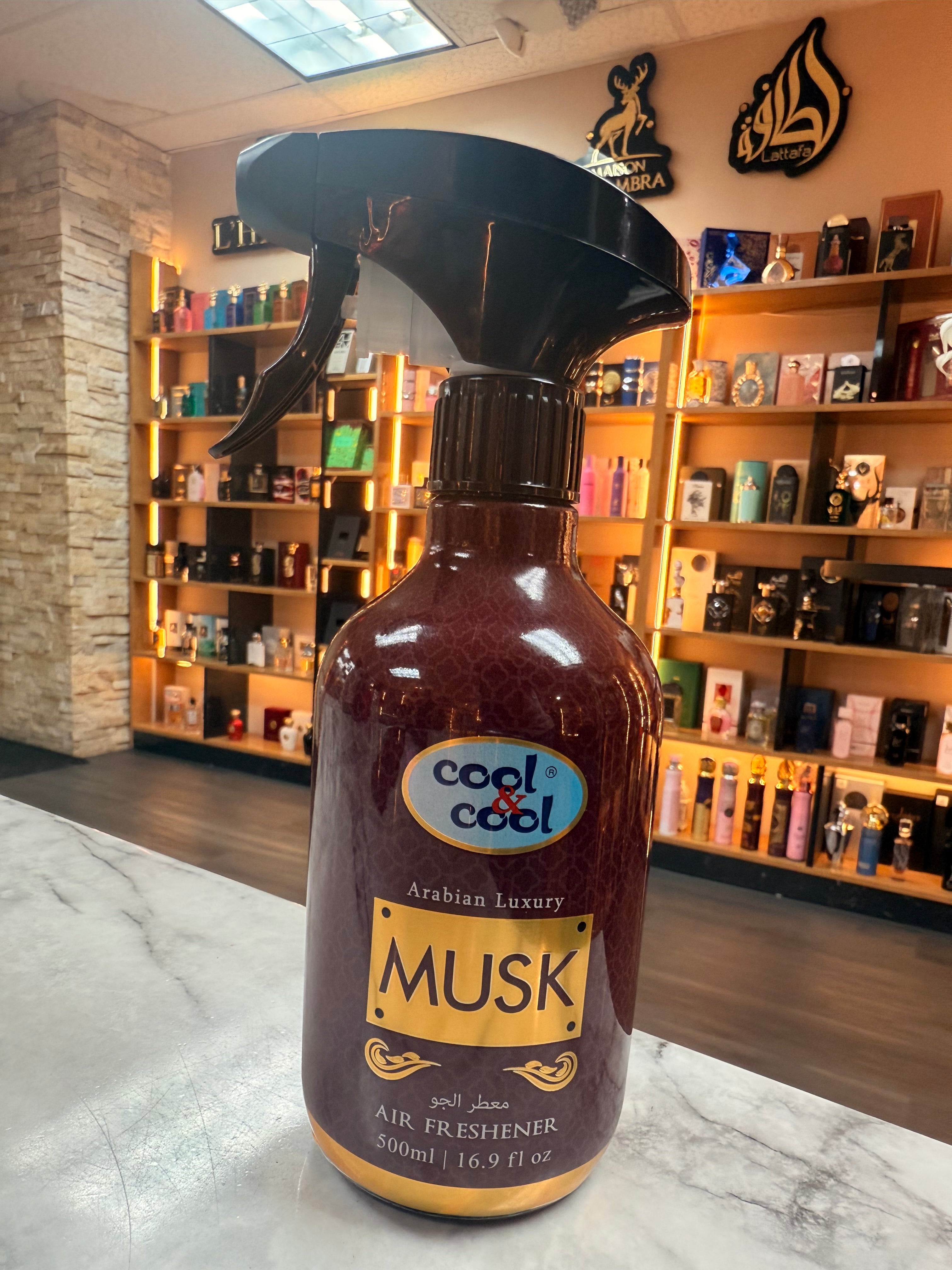 ROOM SPRAY MUSK COOL & COOL 500ml – ViviFragances