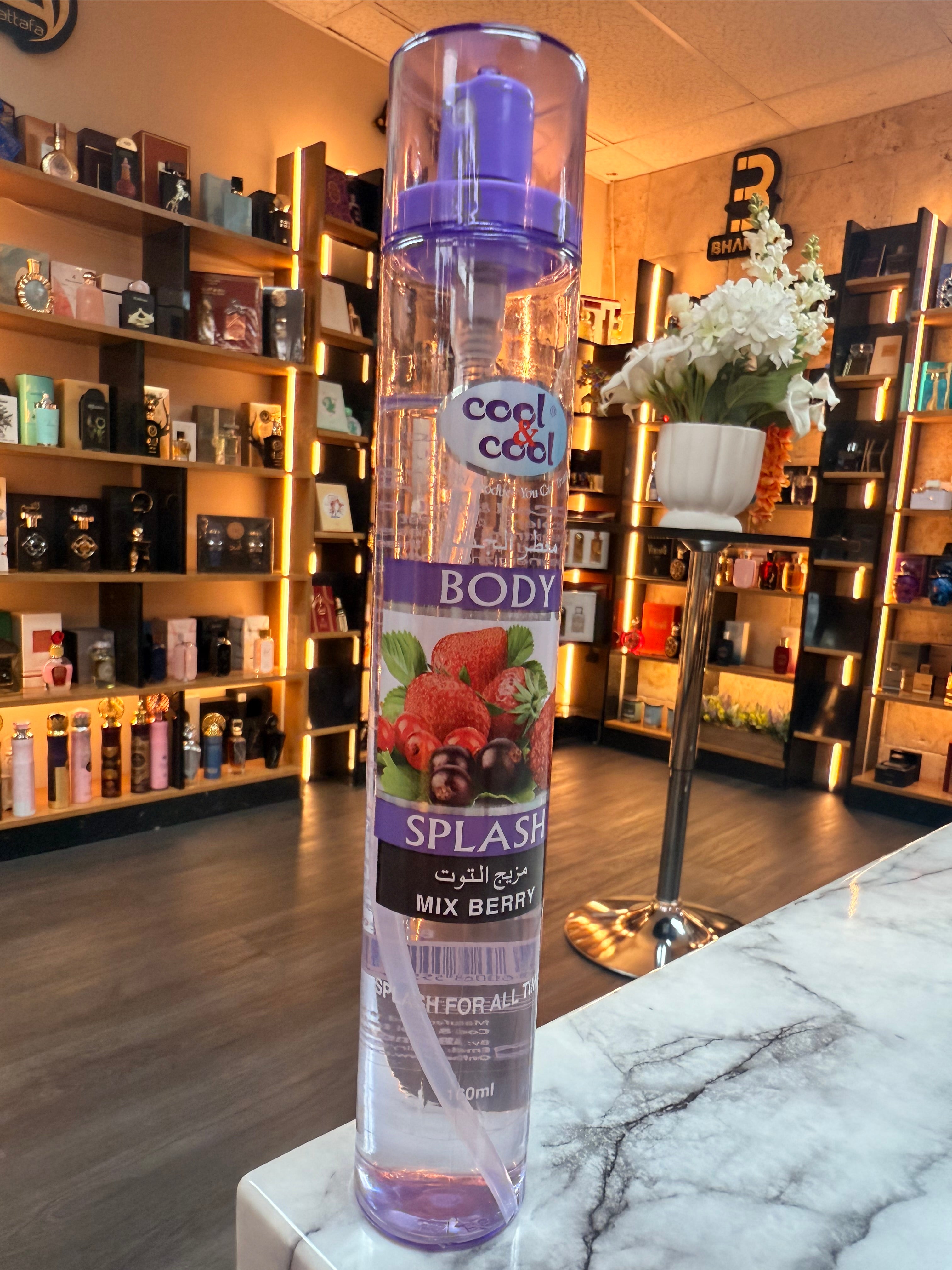 BODY SPLASH MIX BERRY COOL & COOL 160ml – ViviFragances
