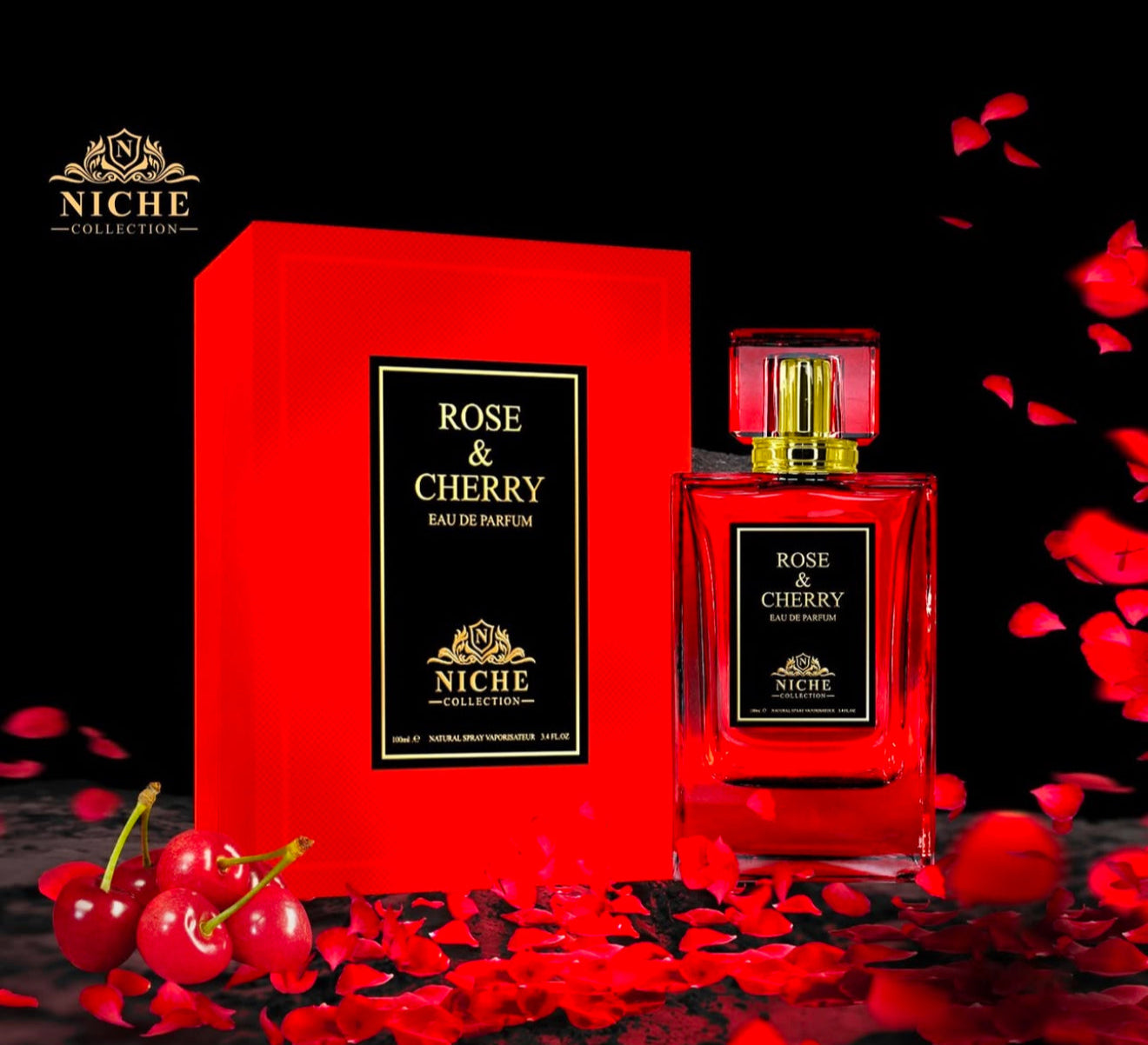 ROSE & CHERRY EAU DE PARFUM NICHE 100ml – ViviFragances