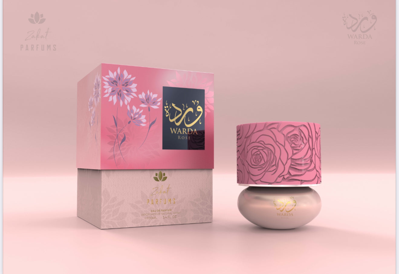 WARDA ROSE ZAKAT 100ml – ViviFragances